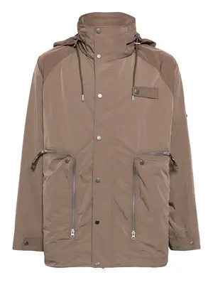 SPOONYARD Hooded Jacket - Brown