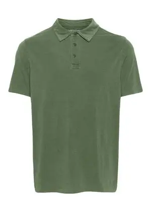 Majestic Filatures Organic Cotton-blend Polo Shirt - Green