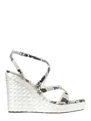 JIMMY CHOO Jimmy Choo Ayla 110mm Sandals Grey