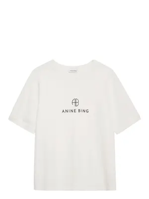 ANINE BING ANINE BING Logo-print T-Shirt White