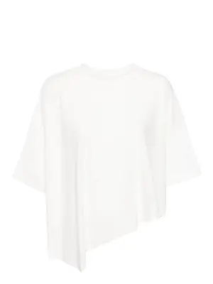 SYSTEM Asymmetric Drop-Shoulder T-Shirt