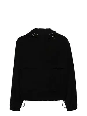 Ami Hooded Windbreaker - Black