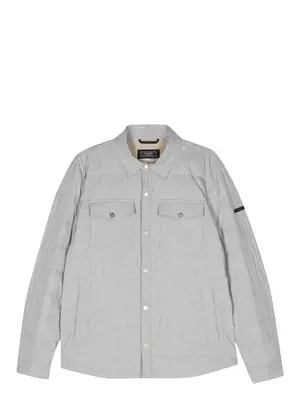 Peserico Padded Shirt Jacket - Grey