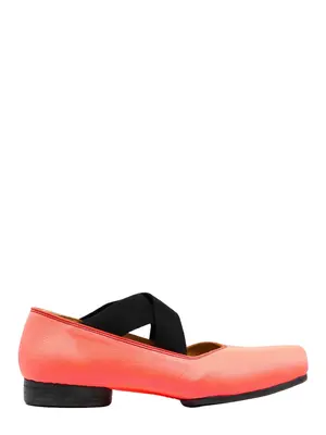 UMA WANG Square-toe Ballerina Shoes - Pink