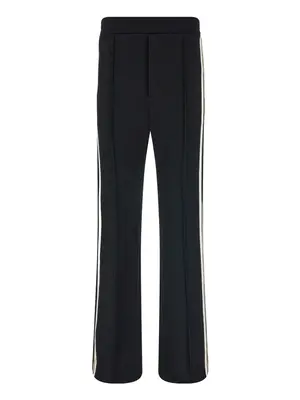 FERRAGAMO Logo-embroidered Track Pants - Black
