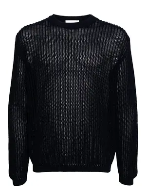 LARDINI Lardini Open-Knit Cotton Jumper