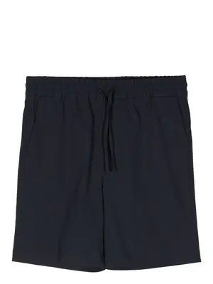 LARDINI Drawstring-waist Track Shorts - Blue