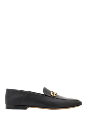 FERRAGAMO Gancini Charm Loafers - Black
