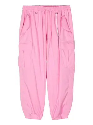 MASTERMIND WORLD Skull-print Cargo Trousers - Pink