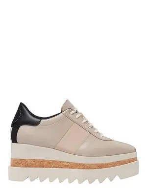 Stella McCartney Sneak-elyse Platform Sneakers - Beige
