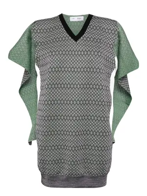 TOGA Toga Geometric-intarsia Vest
