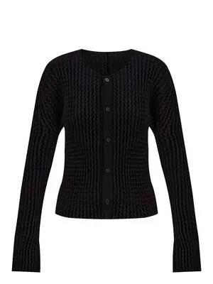 ISSEY MIYAKE Issey Miyake Pleated Cardigan