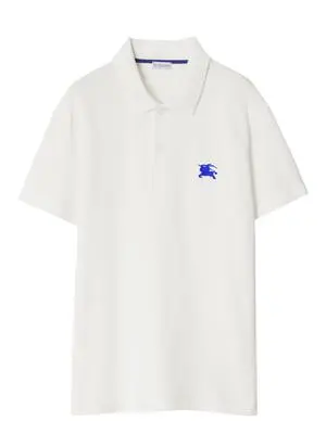 Burberry Piqué Polo Shirt - White