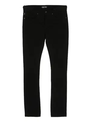 TOM FORD Mid-rise Slim-fit Jeans - Black