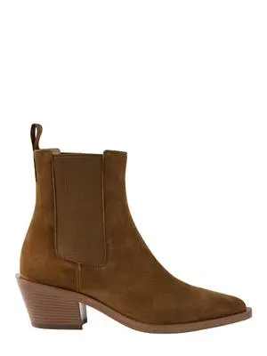 GIANVITO ROSSI Gianvito Rossi Wylie 60 Suede Chelsea Boots