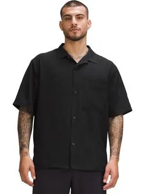 Lululemon Lightweight Camp Collar Button-up Shirt - Black