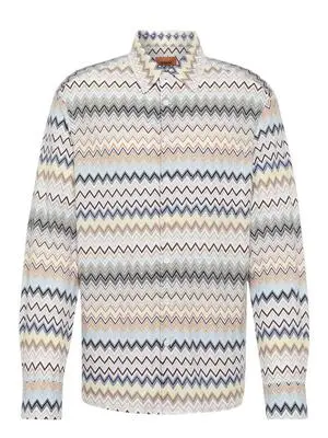 Missoni Zig Zag Cotton Shirt - Multicoloured