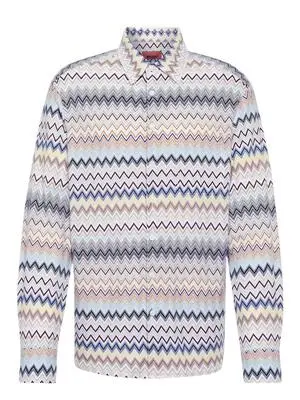 Missoni Zig Zag Cotton Shirt - Multicoloured