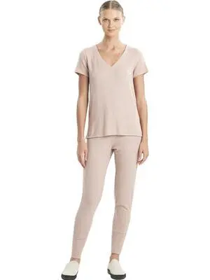 Natori Ulla V-neck Top - Neutral