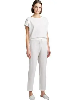 Natori Natori Onsen Slim Pants White