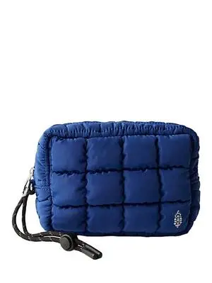 Free People Quilted Mini Case Athletic Blue