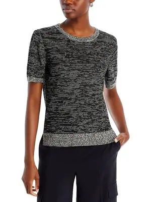 Kobi Halperin Kobi Halperin Noa Short Sleeve Sweater Black Multi