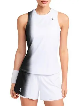 On Court Tank Black/white