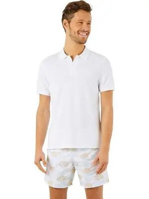 Vilebrequin Solid Cotton Polo - Blanc