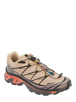 SALOMON Xt-6 Gender Inclusive Sneaker - Hazelnut/quail/living Coral