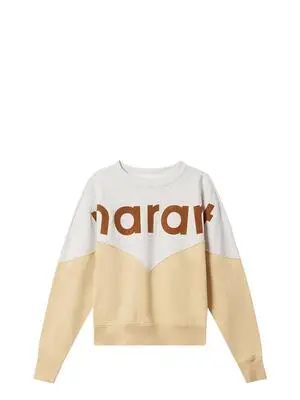 MARANT ETOILE Houston Sweatshirt - Light Ochre