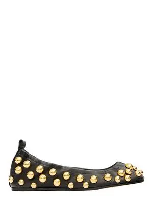 Isabel Marant Belna Ballet Flats Black/gold