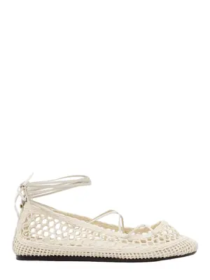 Isabel Marant Belna Ballet Flats Ecru