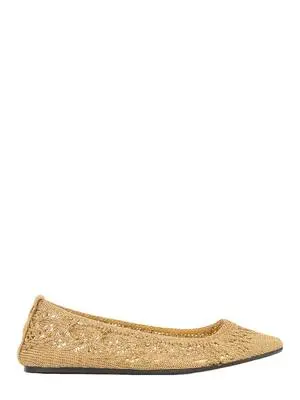 Isabel Marant Belna Ballet Flats Gold