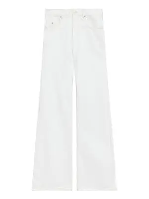 Isabel Marant Belvira Bootcut Pants - White