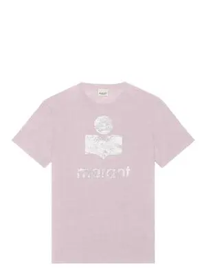MARANT ETOILE Zewel Tee-Shirt Pearl Rose/silver