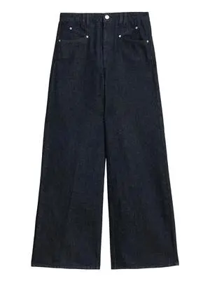 Isabel Marant Lemony Denim Pants - Dark Midnight