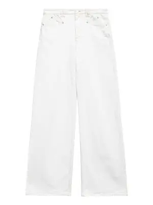 Isabel Marant Lemony Denim Pants - White