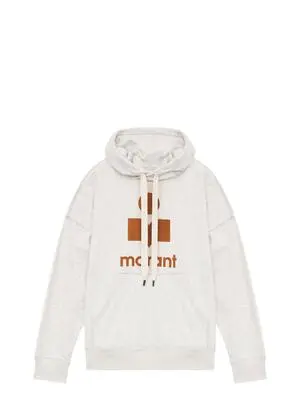 Isabel Marant Cotton Hoodie Ecru/camel