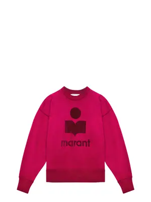 MARANT ETOILE Marant Étoile Mobyli Sweatshirt Raspberry