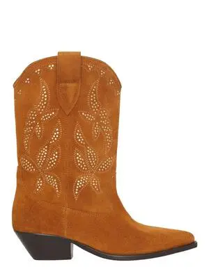 Isabel Marant Duerto Boots - Cognac/gold
