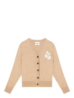 MARANT ETOILE Marant Étoile Karin Cardigan Camel