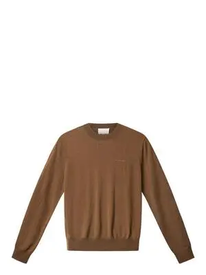 Isabel Marant Basile Fitted Sweater - Cognac