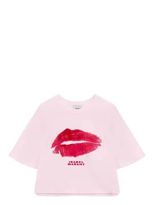 Isabel Marant Ben T-Shirt Pink