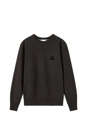 Isabel Marant Étoile Mike Cotton Sweatshirt - Black