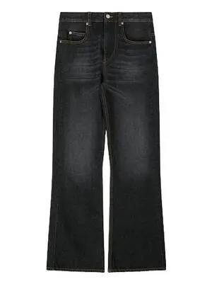 MARANT ETOILE Belvira Bootcut Jeans Black