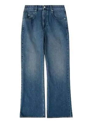MARANT ETOILE Belvira Bootcut Jeans Blue