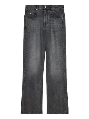 MARANT ETOILE Belvira Bootcut Jeans Gray