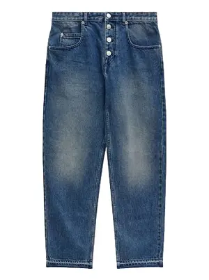 MARANT ETOILE Belden Straight Leg Jeans - Blue