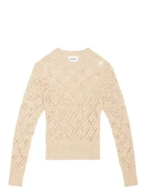 MARANT ETOILE Joey Crochet Sweater - Ecru