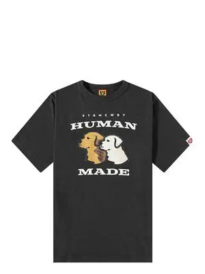 HUMAN MADE Two Dogs Tee #12 - Black